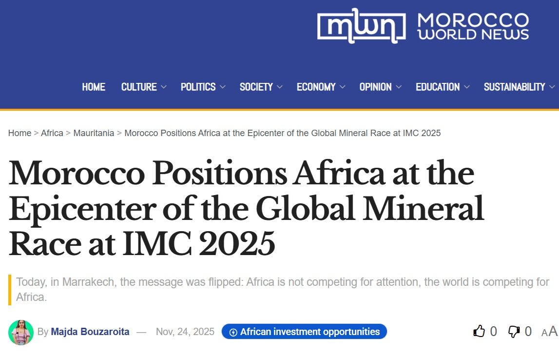 Press Coverage • IMC Maroc